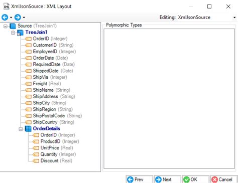 xml json file source — centerprise 7 documentation