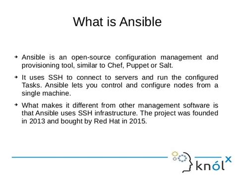 introduction to ansible