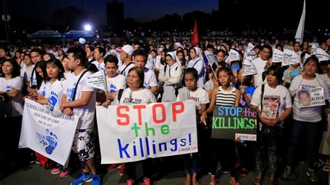 Thousands Protest Deadly Drug War In The Philippines Rodrigo Duterte