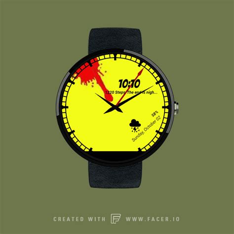 Patolocomcoy Watchmen Doomsday Clock Watch Face For Apple Watch