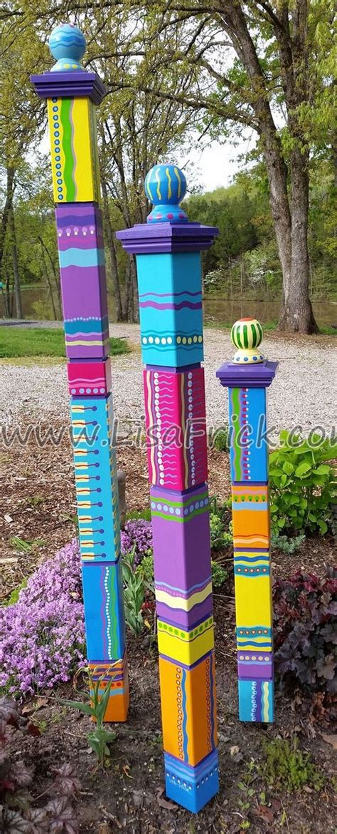 25 Colorful Peace Poles Design Ideas For Your Garden With Images