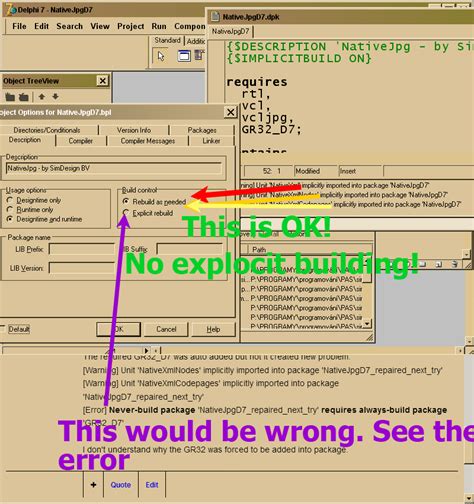 cannot install compile native package algorithms data structures