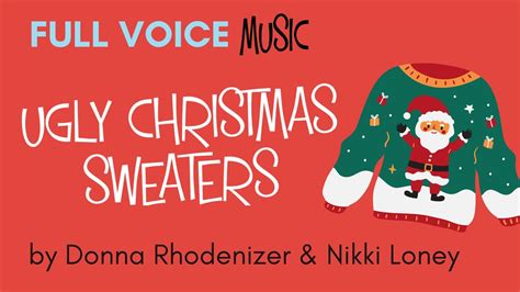 Ugly Christmas Sweaters By Donna Rhodenizer And Nikki Loney Lyric Video