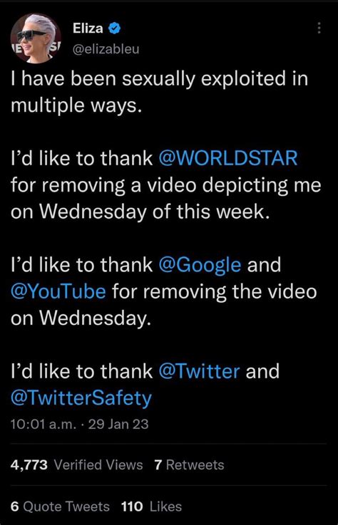 Welderforlife On Twitter Rt Chrissiemayr Eliza Bleu Accuses