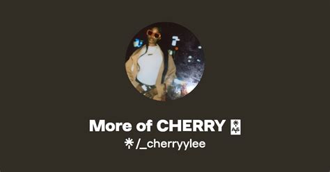 More Of Cherry ⭐️ Instagram Tiktok Linktree