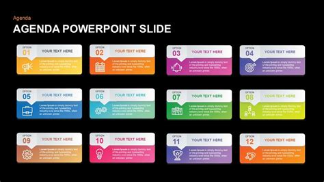 Agenda Template Powerpoint