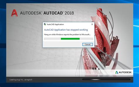 solved acmgd dll loading issue at autocad 2018 startup autodesk