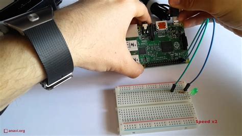 javascript for iot blinking led on raspberry pi with node js youtube