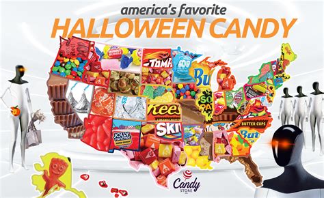 Most Popular Halloween Candy By State