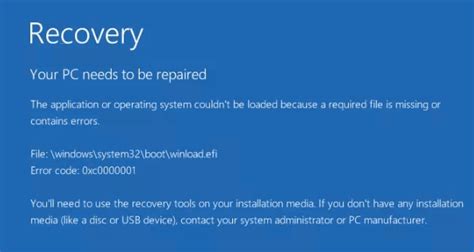 strategies to fix windows 10 error code “0xc0000001”