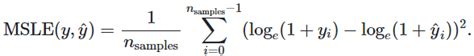 python 3 x valueerror mean squared logarithmic error