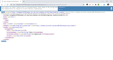 how to create xsodata from hana calculation views with