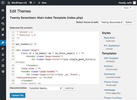 what s new in wordpress 4 9 code editing widgets and the customizer