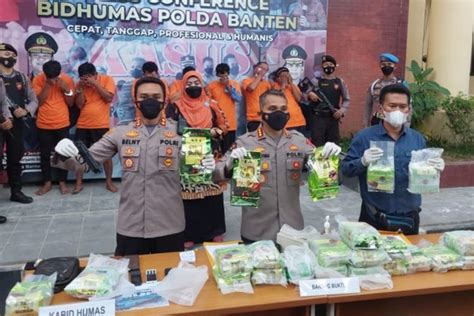 Polisi Ungkap Penyelundupan 23 Kg Sabu Lewat Pesisir Pandeglang Banten