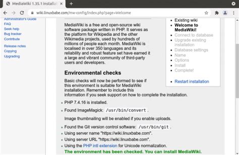 how to install mediawiki on ubuntu 20 04 with apache nginx linuxbabe