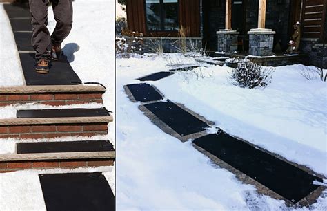 Heattrak Snow Melting Heated Walkway And Stair Mats The Green Head
