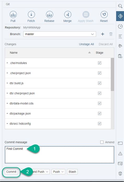 sap hana native create a sap cloud application