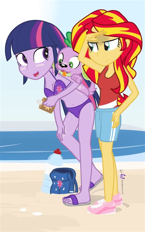 eqgdownundersummer twilight sunset by dm29 on deviantart
