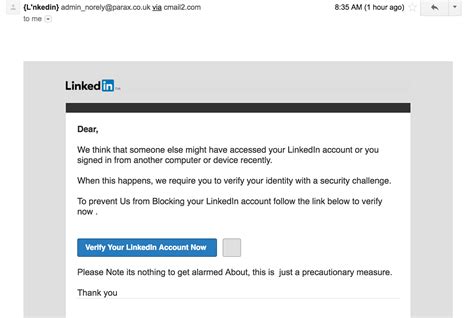 Dont Fall For Linkedin Scams 360 Total Security Blog