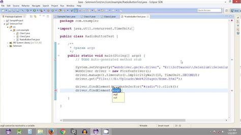selenium tutorial 24 selenium webdriver working with radio buttons