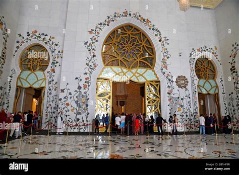The Sheikh Zayed Grand Mosque Center Szgmc Is The Largest Mosque In The