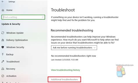 Troubleshooting Windows 10