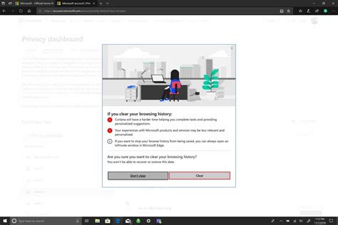how to really delete your microsoft edge browser history on windows 10