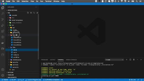 scaffoldhub the javascript typescript full stack web