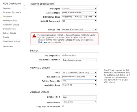 moving wordpress between aws regions ec2 and rds pts