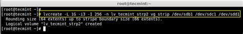 manage multiple logical volume management disks using striping i o