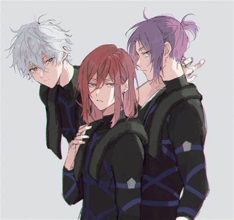 Nagi Seishirou Chigiri Hyoma And Mikage Reo Blue Lock Drawn By Yng