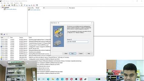 Mitsubishi Fx5u Communication Data Via Ni Opc Server Labview Youtube