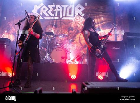 Oslo Norway 17th April 2022 The German Thrash Metal Band Kreator
