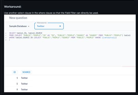 how to filter on a saved question and make it as new question get