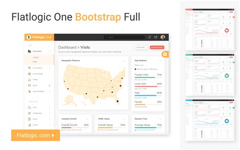 best bootstrap admin dashboard templates and themes