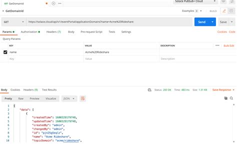 understanding and testing the pubsub event portal rest api solace