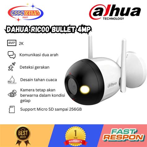 Jual Cctv Dahua F4c Pv Ricoo 4mp Smart Home Ip Camera Outdoor Shopee
