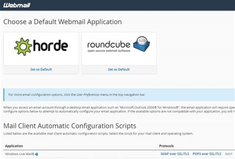 How To Log Into Roundcube Webmail De7