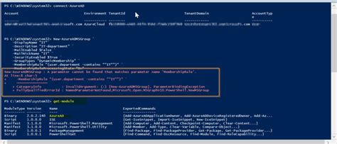 azure active directory new dynamic group azuread powershell stack