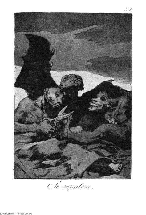Reproducciones De Arte Del Museo Se Agitan 1799 De Francisco De Goya