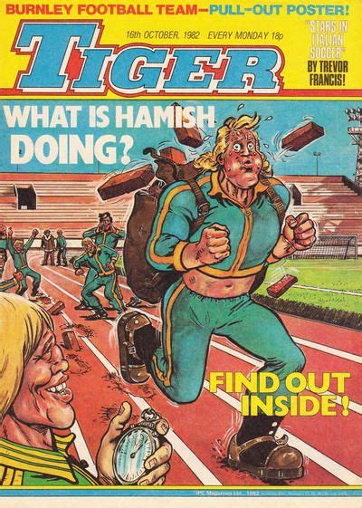 Gcd Cover Tiger 16 October 1982 [1452] Classic Comic Books