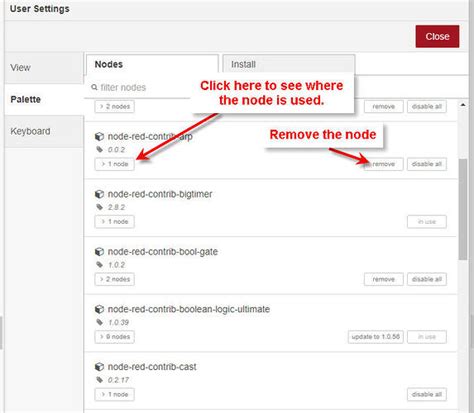 backup and restore node red addon do i understand this correctly