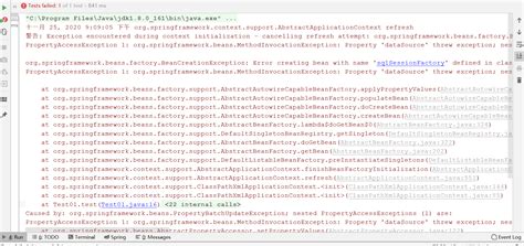 exception encountered during context initialization cancelling