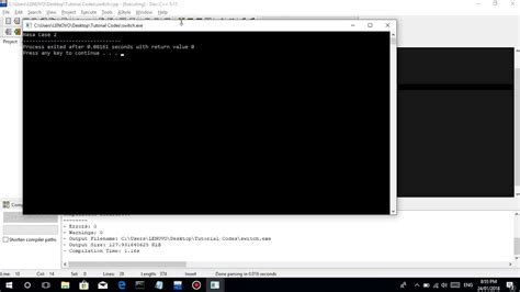 c programming tutorial tagalog version 12 switch statement it