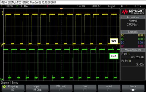 msp432p401r eusci b3 base as i2c with int euscib3 not working with