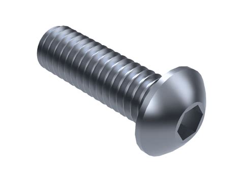 F8312sm M8 X 12mm Button Head Socket Cap Screw [stainless Steel]