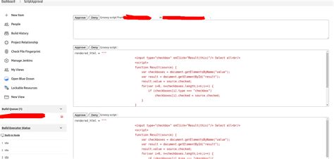 jenkins 2 346 1 scriptapproval page is not showing nicely using