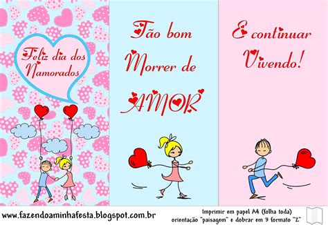 Cartões Para O Dia Dos Namorados