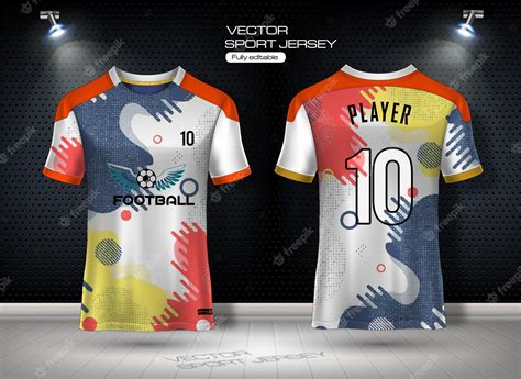 Premium Vector Free Vector Soccer Jersey Template Sport T Shirt Design
