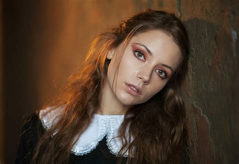 Hd Wallpaper Maxim Maximov Ksenia Kokoreva Women Brunette Long